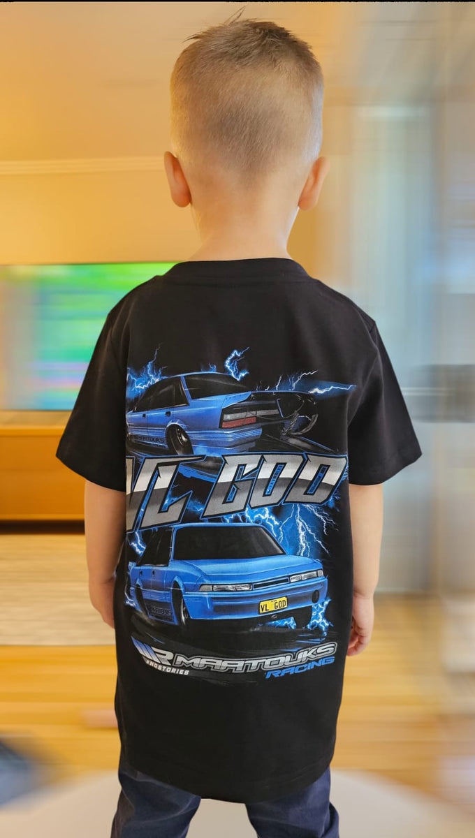 Kids VL GOD T-shirt – Maatouks Racing